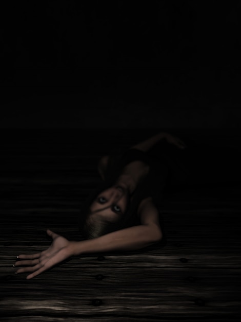 Una Escena De Novela De Suspense Foto Gratis
