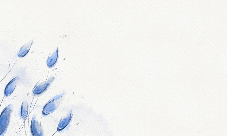 Fondo de hojas de acuarela azul | Foto Gratis Fondo de hojas de acuarela azul | Foto Gratis