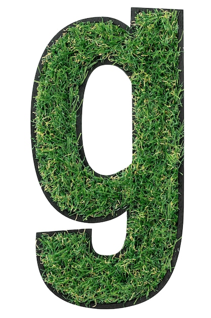 Grasbuchstabe g Alphabet d Design isolierter transparenter Hintergrund ... Grasbuchstabe g Alphabet d Design isolierter transparenter Hintergrund ...