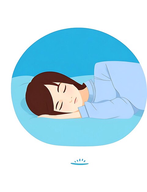 Buenas noches de sueño joven sereno cansado tranquilo chica linda ... Buenas noches de sueño joven sereno cansado tranquilo chica linda ...