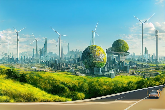 Civilização utópica cidade utópica futuro da humanidade arquitetura de ... Civilização utópica cidade utópica futuro da humanidade arquitetura de ...