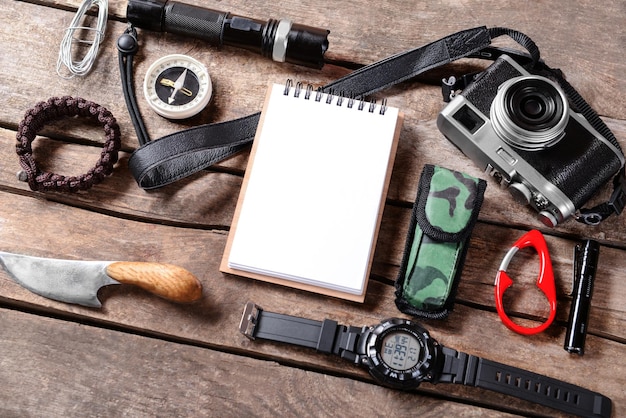 Conjunto de viajero | Foto Premium Conjunto de viajero | Foto Premium