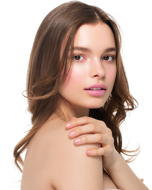 Dentes sorrir beleza rosto feminino mulher saudável pele cuidados ... Dentes sorrir beleza rosto feminino mulher saudável pele cuidados ...