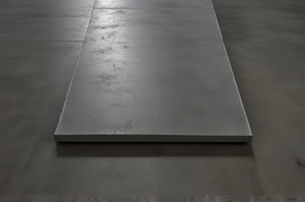 Una elegante losa de hormigón gris con un acabado limpio | Imagen ... Una elegante losa de hormigón gris con un acabado limpio | Imagen ...