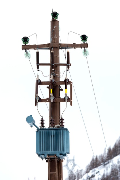 Eletricidade de alta tensão do conector de linhas de energia elétrica ... Eletricidade de alta tensão do conector de linhas de energia elétrica ...