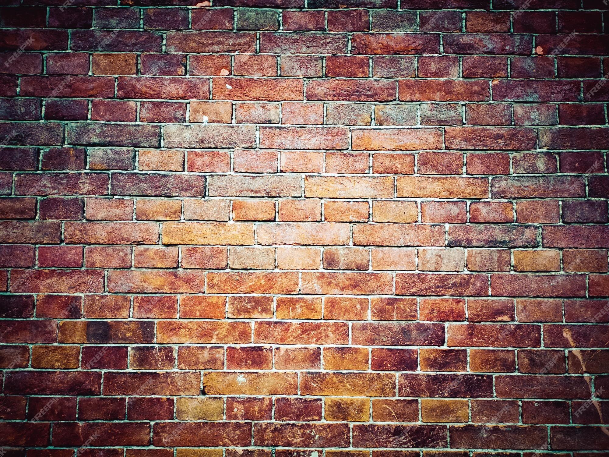 Fundo Da Parede De Tijolo Textura De Alvenaria De Tijolos Castanhos E