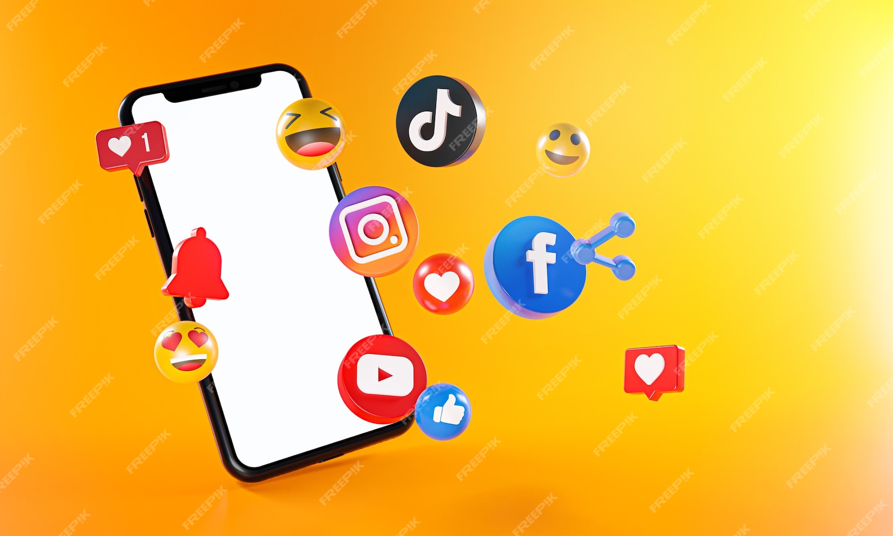 Los iconos de youtube de tiktok de facebook de instagram de redes ... Los iconos de youtube de tiktok de facebook de instagram de redes ...