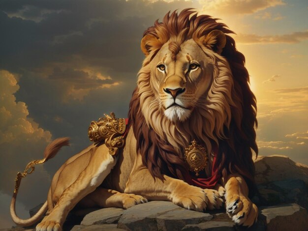 Jesús el león | Foto Premium Jesús el león | Foto Premium
