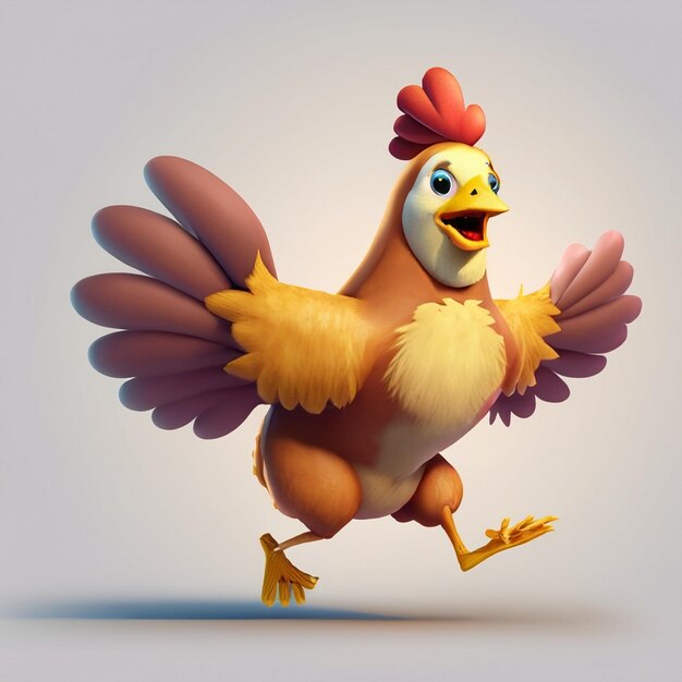 Una linda chica corriendo y señalando con las manos y al lado hay ... Una linda chica corriendo y señalando con las manos y al lado hay ...