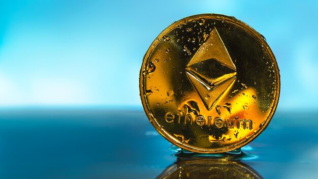 Moneda criptográfica ethereum | Foto Premium Moneda criptográfica ethereum | Foto Premium