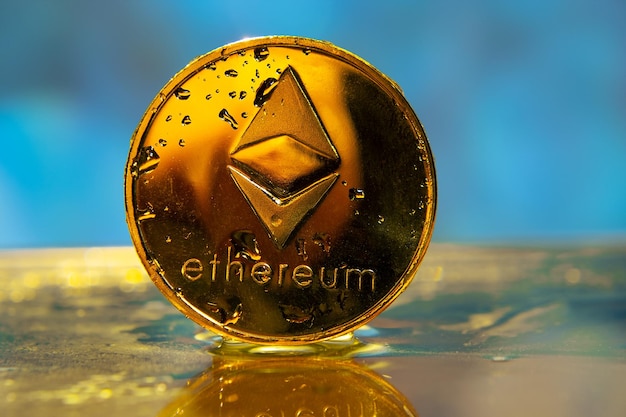 Moneda criptográfica ethereum | Foto Premium Moneda criptográfica ethereum | Foto Premium