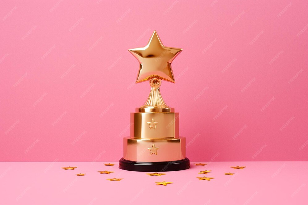 Premio a los ganadores de oro con estrella trofeo estrella para un ... Premio a los ganadores de oro con estrella trofeo estrella para un ...