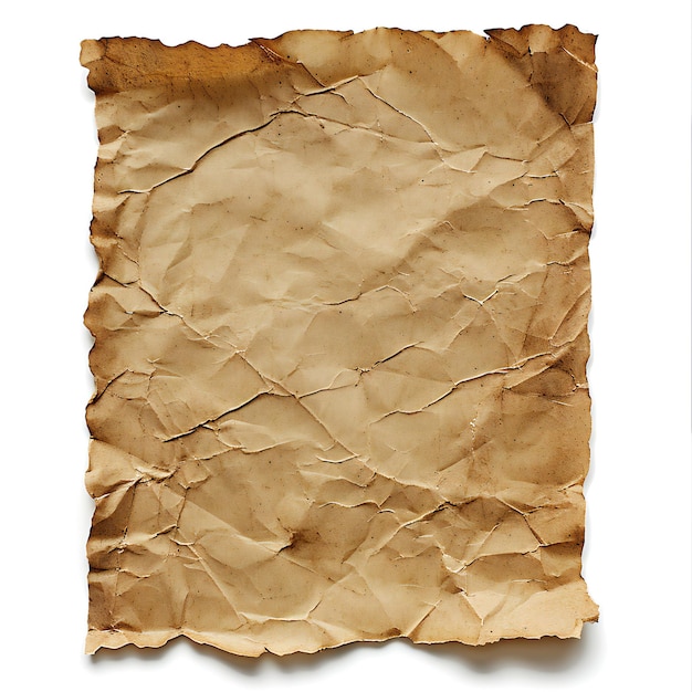 Textura De Papel Desgastado Com Bordas Rasgadas Foto Premium