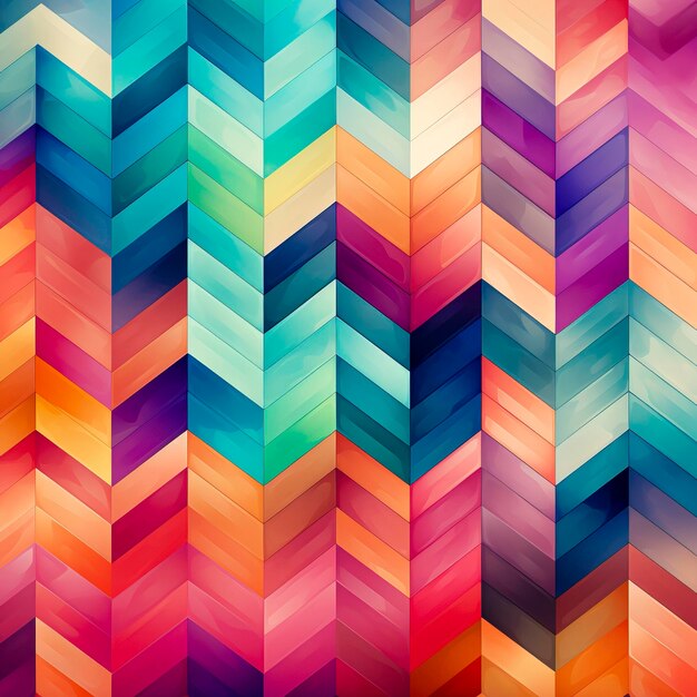 Uma mistura de formas geométricas coloridas cria um fundo dinâmico e ... Uma mistura de formas geométricas coloridas cria um fundo dinâmico e ...