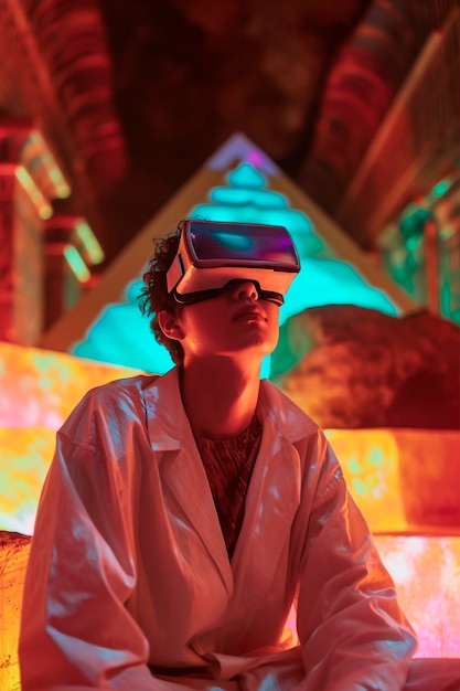 Free Photo | The beauty of digital art through immersive experiences Free Photo | The beauty of digital art through immersive experiences