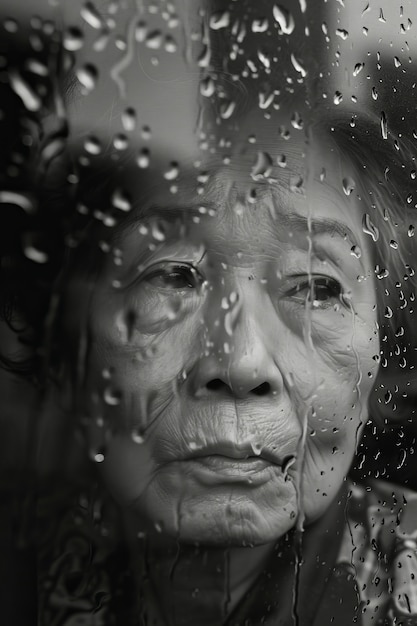 Free Photo Black And White Portrait Of Sad Woman