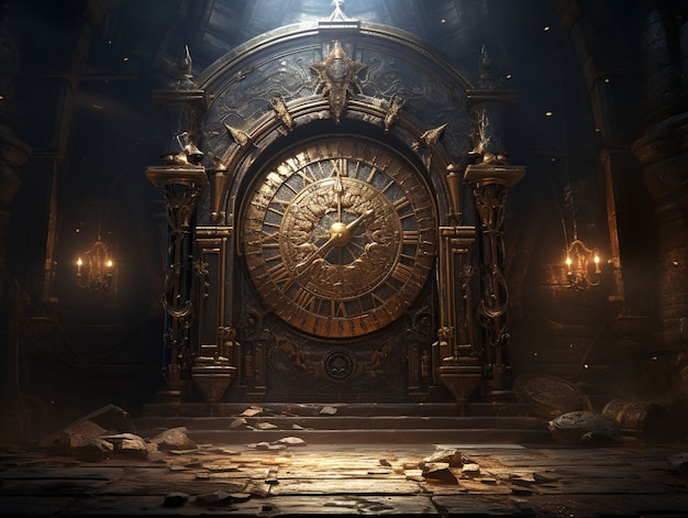 Door stretching into fantasy world | AI-generated image Door stretching into fantasy world | AI-generated image