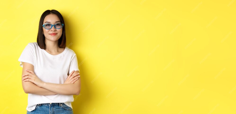 Free Photo Fashion And Lifestyle Concept Sassy And Confident Asian