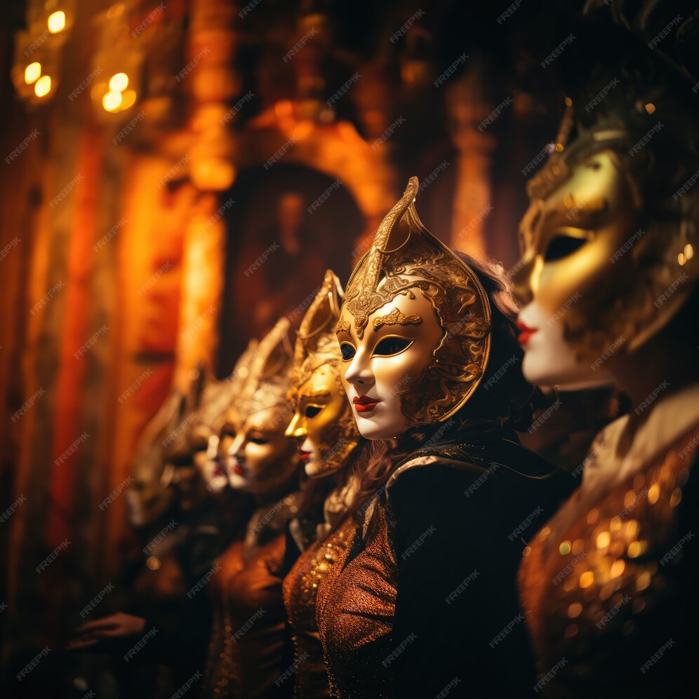Free Ai Image People With Gothic Style Costumes And Make Up