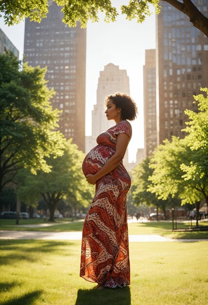 Portrait of woman representing motherhood | AI-generated image Portrait of woman representing motherhood | AI-generated image