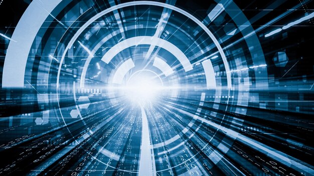 Premium Photo | Visionary programming and coding of future software