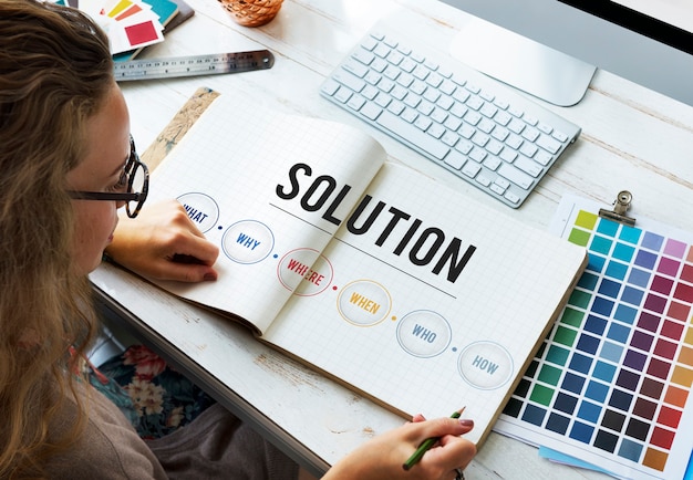 Free Photo | Solution Problem Solving Share Ideas Concept Free Photo | Solution Problem Solving Share Ideas Concept