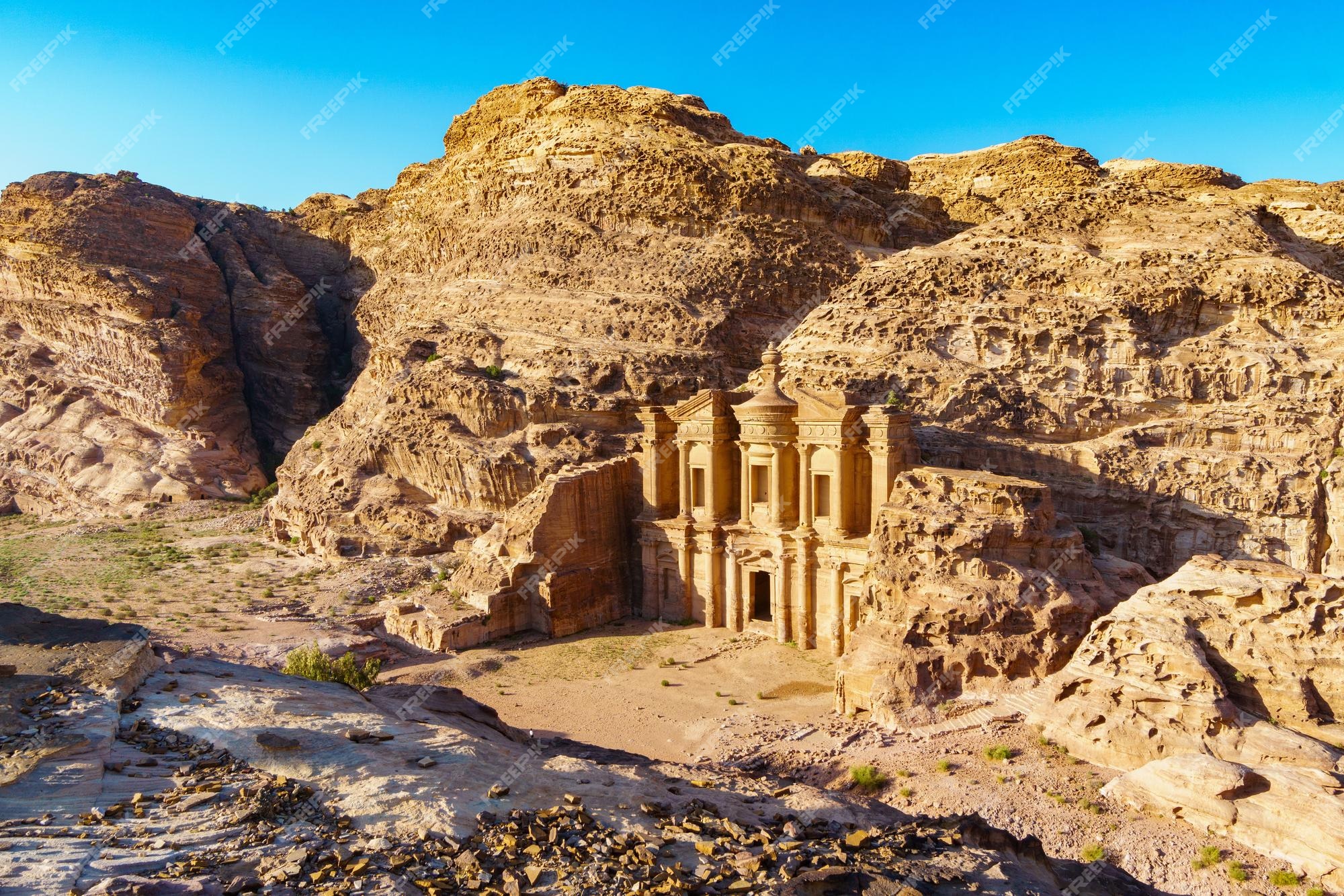 Premium Photo | Top view on ad deir also known as el deir monastery ... Premium Photo | Top view on ad deir also known as el deir monastery ...
