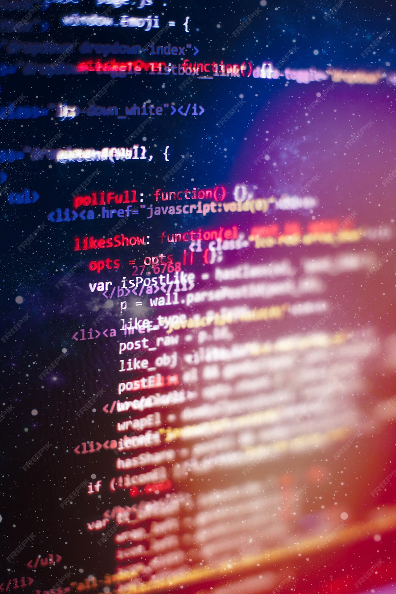 Premium Photo | Web programming functions on laptop on laptop. it ...