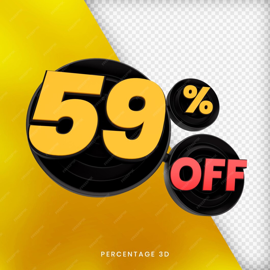 Premium Psd 59 Percentage Off 3d Render Isolated Premium Psd