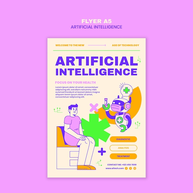 Artificial Intelligence Poster PSD, High Quality Free PSD Templates for ... Artificial Intelligence Poster PSD, High Quality Free PSD Templates for ...