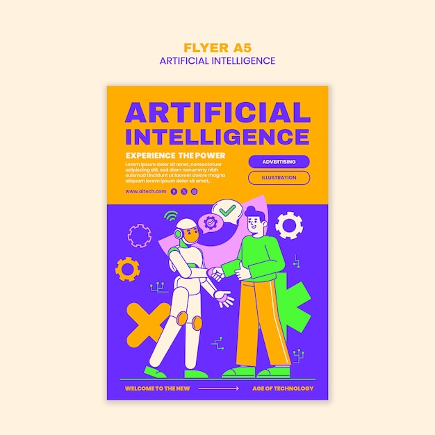 Artificial Intelligence Poster PSD, High Quality Free PSD Templates for ... Artificial Intelligence Poster PSD, High Quality Free PSD Templates for ...