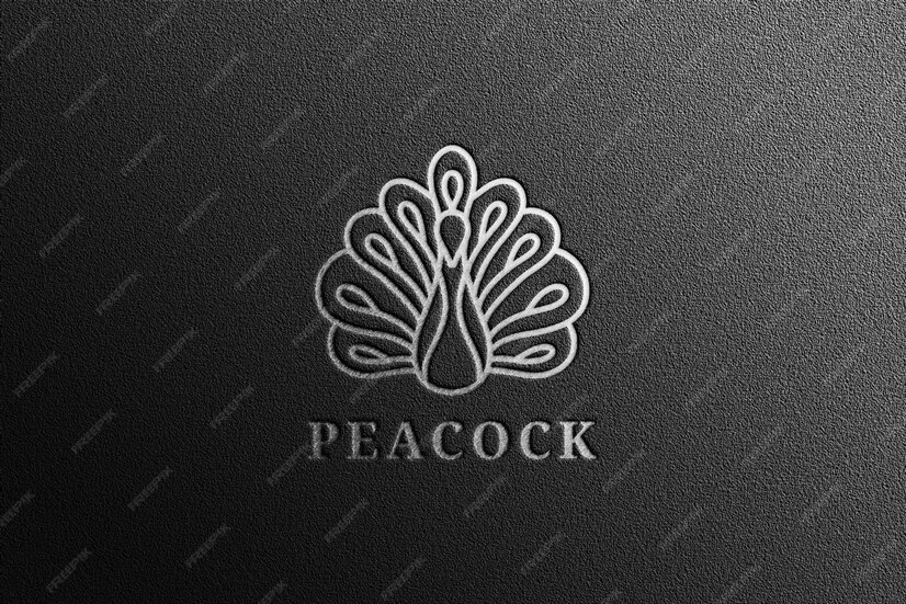 Premium PSD | Luxury silver debossed logo mockup Premium PSD | Luxury silver debossed logo mockup