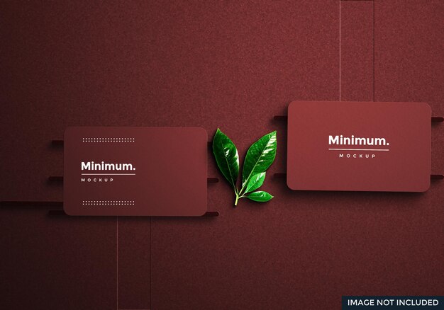 Premium PSD | Premium business card psd mockup design Premium PSD | Premium business card psd mockup design