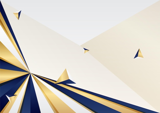 Premium Vector | Abstract blue and gold white background with gold ... Premium Vector | Abstract blue and gold white background with gold ...