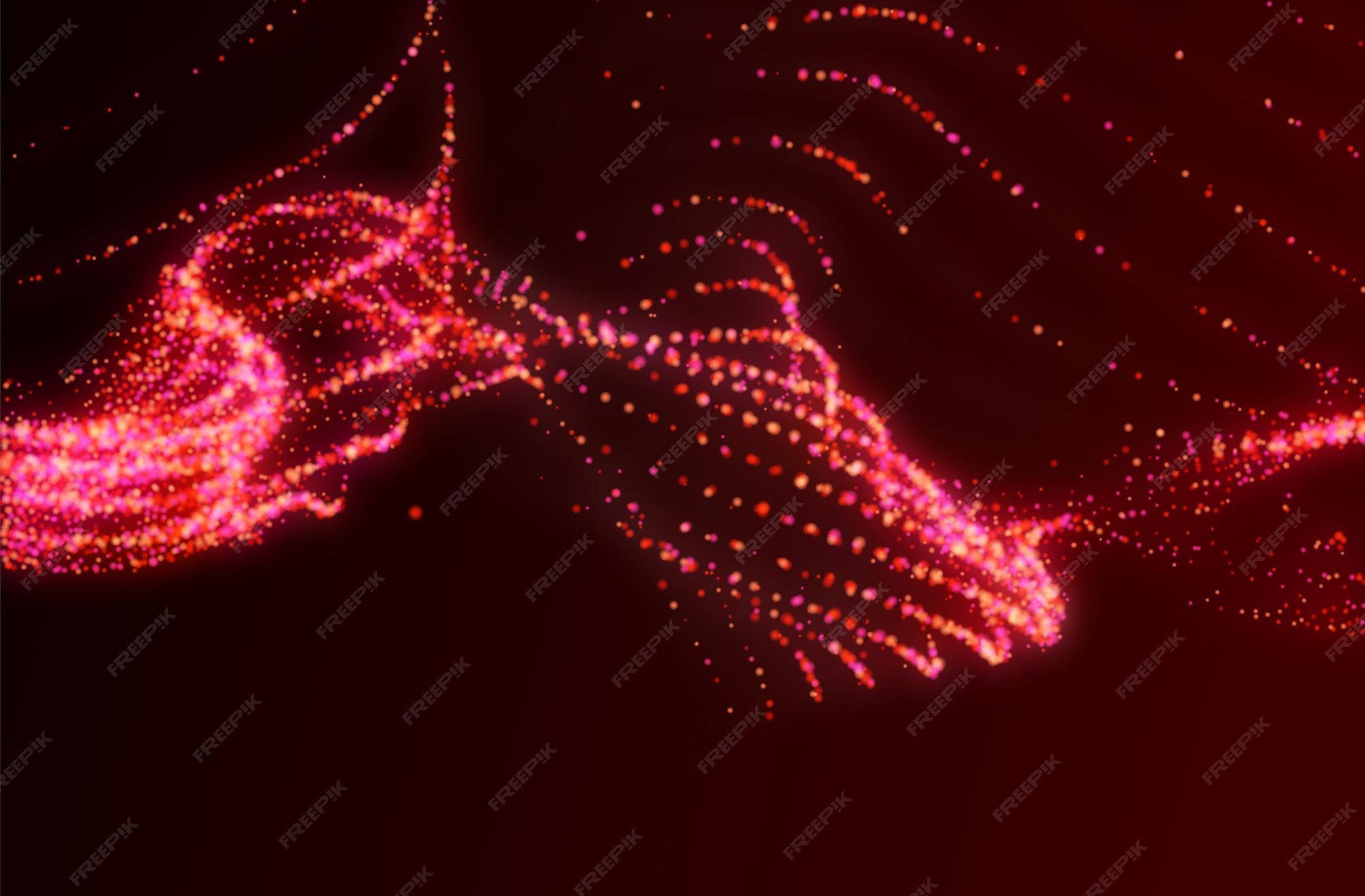 Premium Vector | Abstract digital technology background glowing waves ...