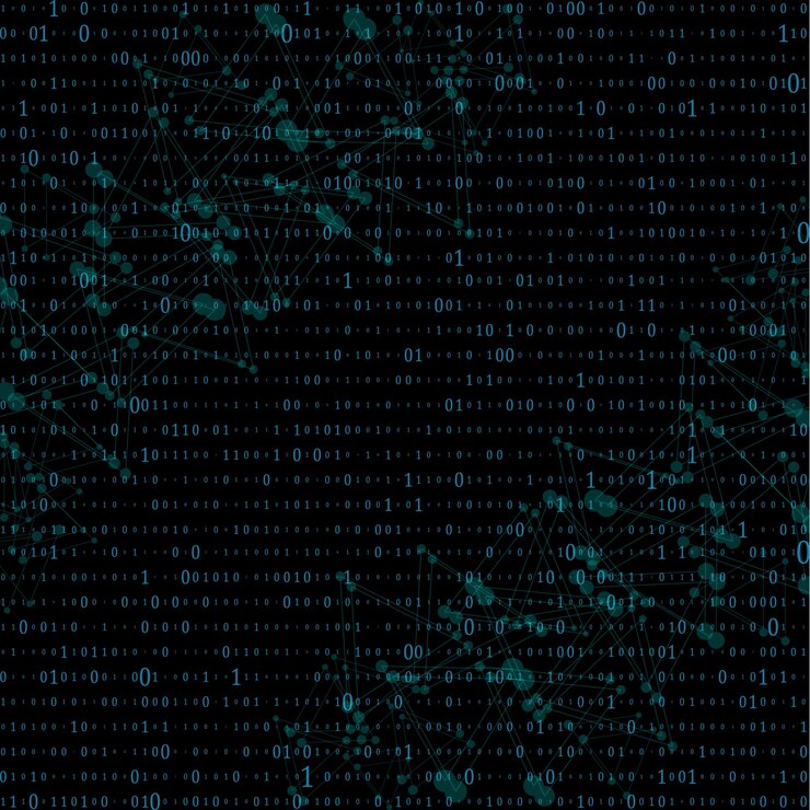 Premium Vector | Abstract matrix background binary computer code coding hacker concept vector ...