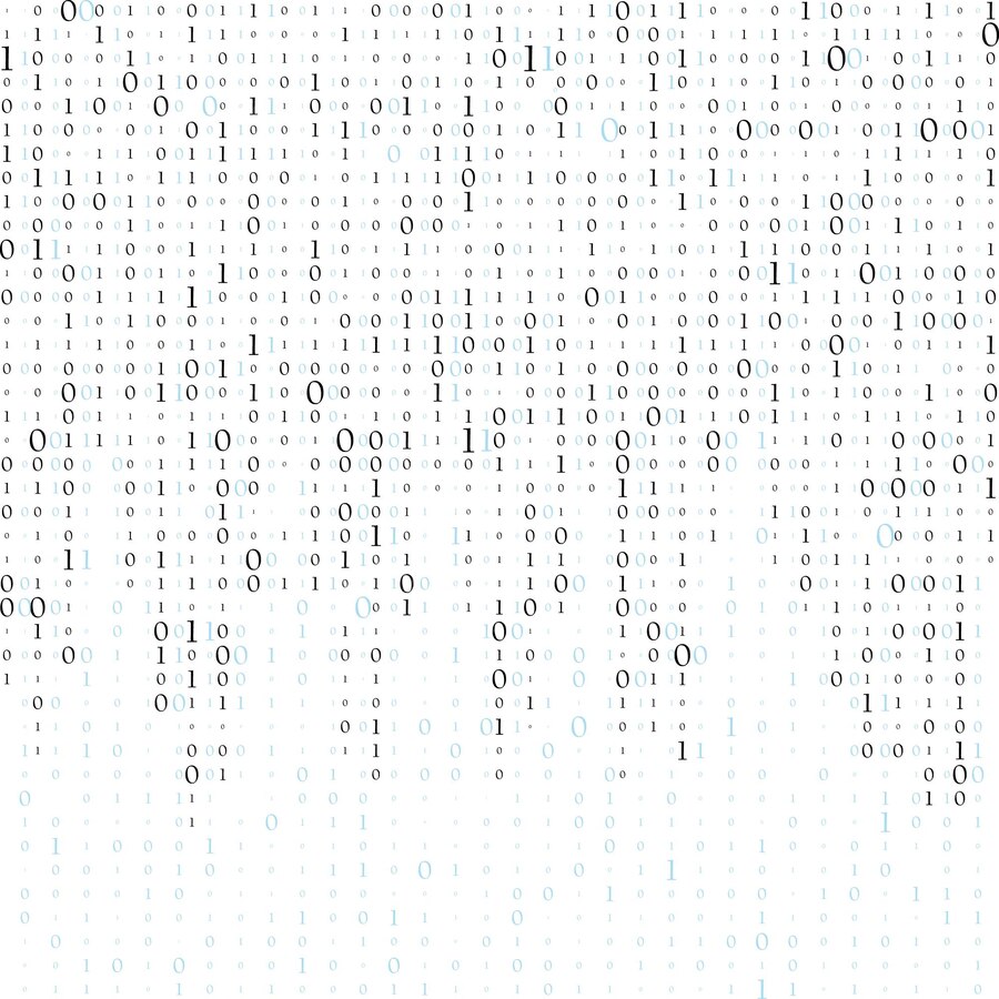 Premium Vector Abstract Matrix Background Binary Computer Code Coding