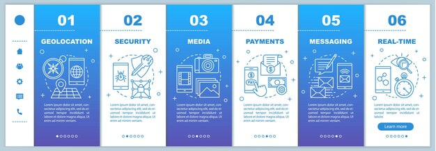 Premium Vector Core Banking It System App Interface Template