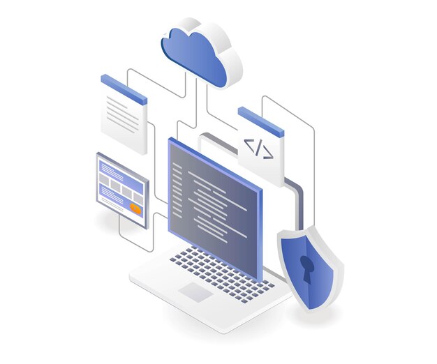 Free Vector Java Developer Smartphone Software Javascript Coding Writing Application Css 1744