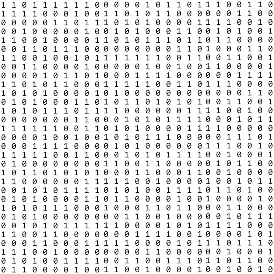 Premium Vector | Binary code zero one matrix white background abstract matrix background binary ...