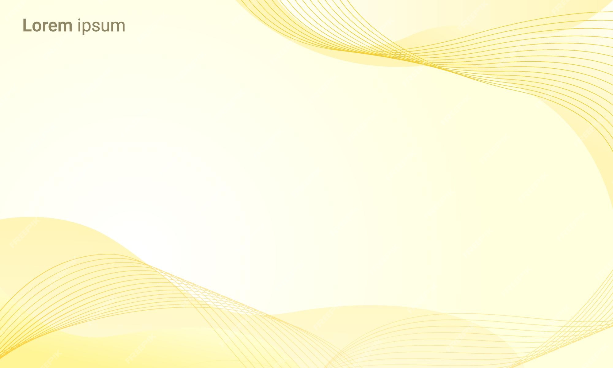 Premium Vector | Cerulean yellow curve frame template background Premium Vector | Cerulean yellow curve frame template background