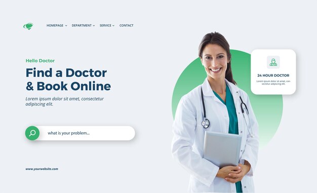Premium Vector | Business landing page template Premium Vector | Business landing page template