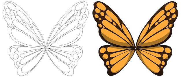 Free Vector | Colorful Butterfly Vector Illustration Free Vector | Colorful Butterfly Vector Illustration