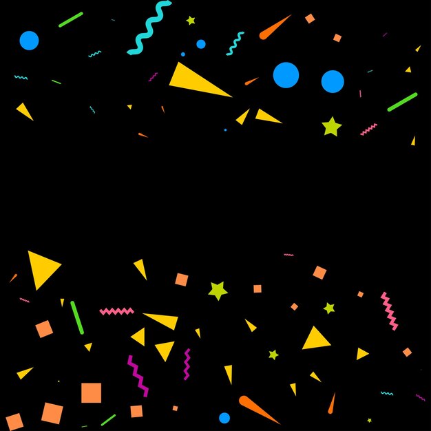 Premium Vector Realistic Design Silver Confetti Background