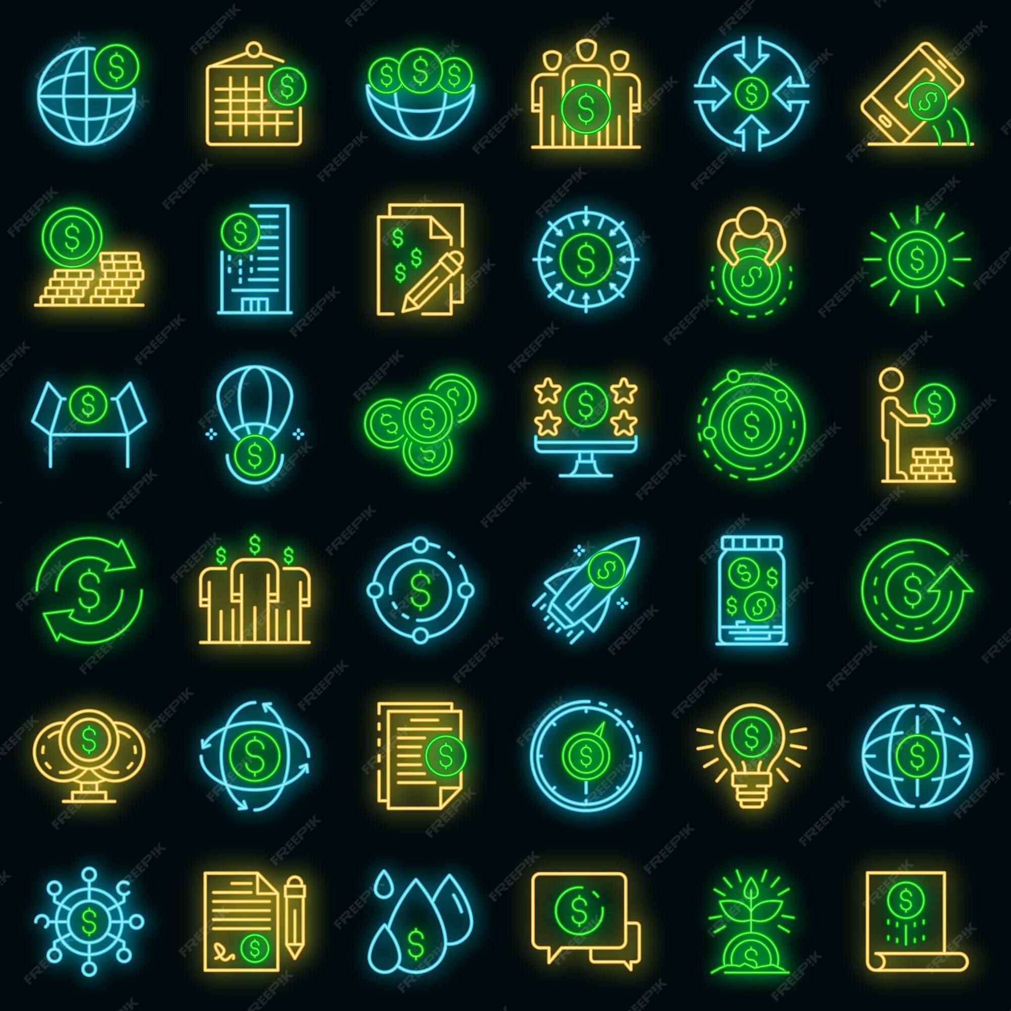 Premium Vector | Crowdfunding platform icons set. outline set of ... Premium Vector | Crowdfunding platform icons set. outline set of ...
