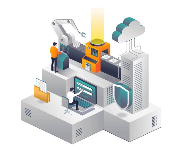 Premium Vector | Data security concept. protects data from thefts data ... Premium Vector | Data security concept. protects data from thefts data ...