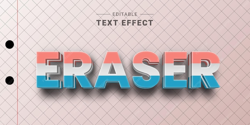 Premium Vector | Editable text effect mockup vector graphic style Premium Vector | Editable text effect mockup vector graphic style