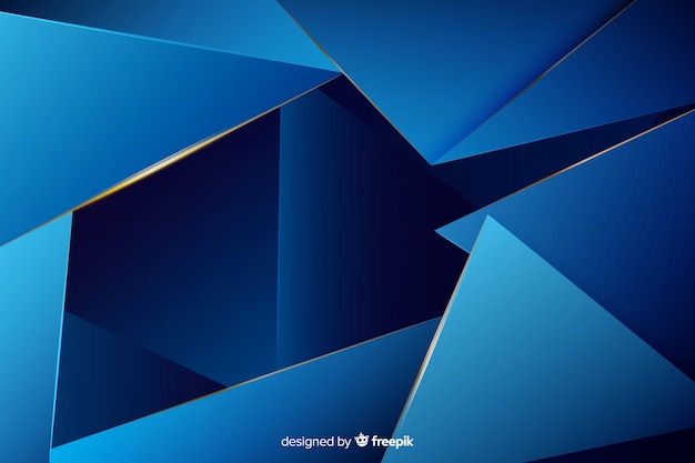 Free Vector | Elegant dark blue polygonal background Free Vector | Elegant dark blue polygonal background