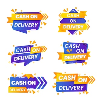 Free Vector | Cash on delivery concept Free Vector | Cash on delivery concept