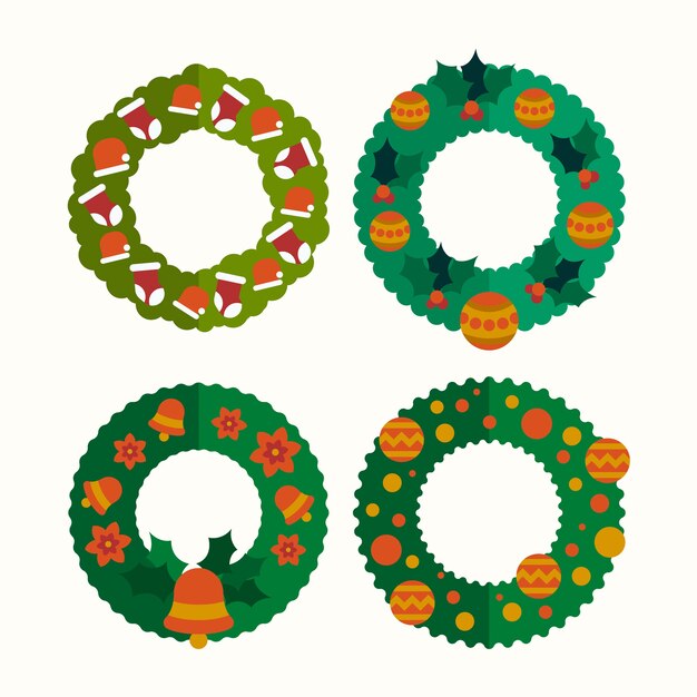 Christmas Wreath Shape Vectors & Illustrations for Free Download | Freepik Christmas Wreath Shape Vectors & Illustrations for Free Download | Freepik